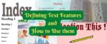 Text Features: Definition, Examples, and How to Use Them