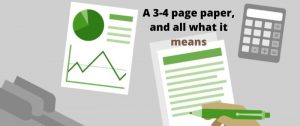 What is a 3-4 Page Paper: How Long and how Many Paragraphs